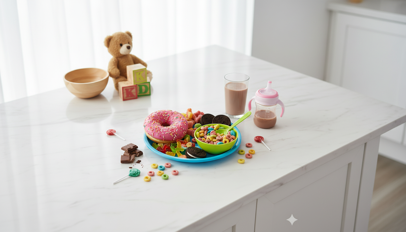 Impact of Refined Sugar on Kids' Health