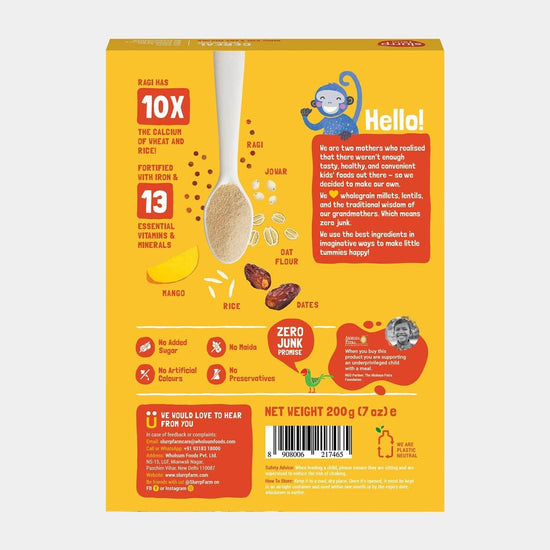 Mango Cereals- Buy Little One Cereal with Ragi, Rice & Mango Online ...