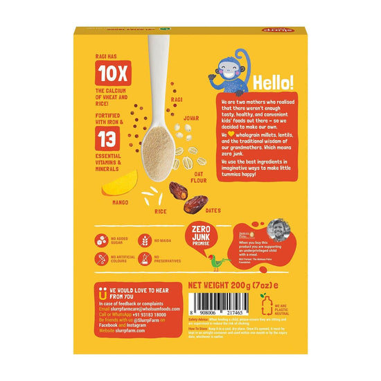 Mango Cereals- Buy Little One Cereal with Ragi, Rice & Mango Online ...