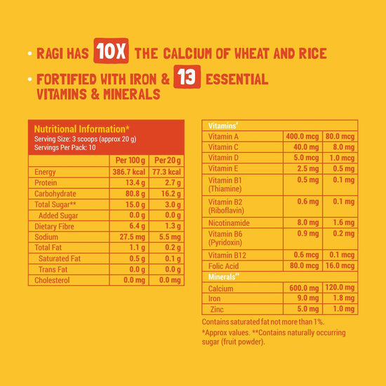 Mango Cereals- Buy Little One Cereal with Ragi, Rice & Mango Online ...