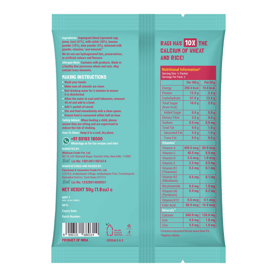 Trial Packs Combo Cereals - Slurrp Farm