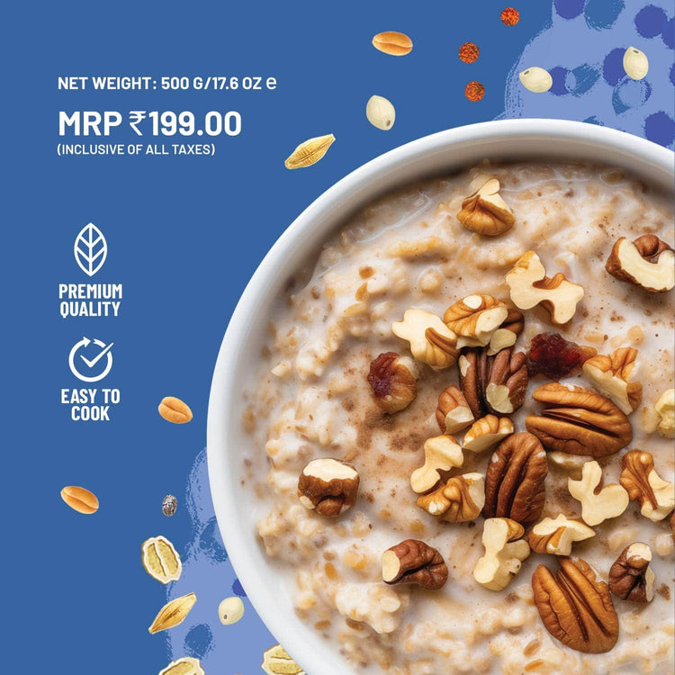 NO ADDED SUGAR INSTANT BREAKFAST | Multigrain Millet Oatmeal (Made wit