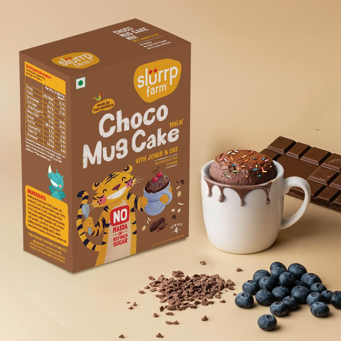 Buy Choco Mug Cake Mix | Slurrp Farm